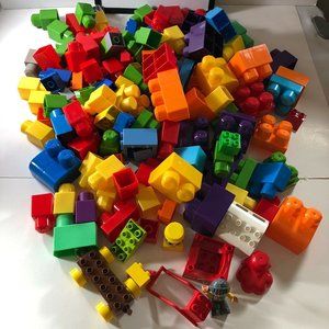 Lego | Other | Mix Lot 4 Piece Large Lego Ritvik Mega Bloks | Poshmark
